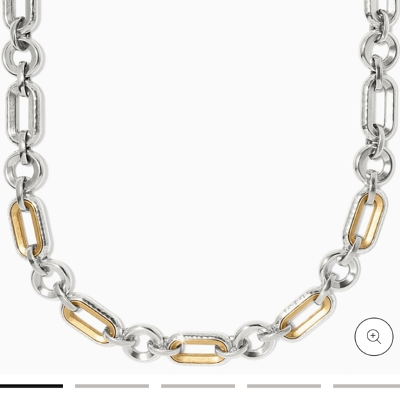 Brighton | Jewelry | Brighton Medici Link Two Tone Necklace | Poshmark